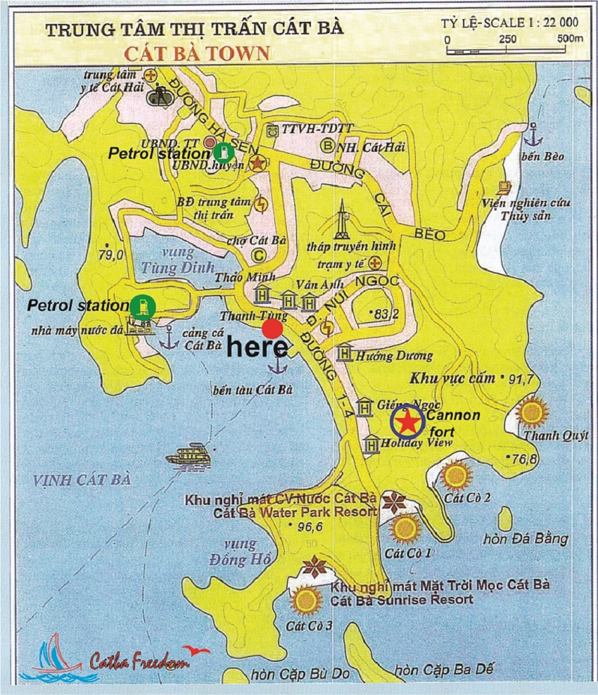 Cat Ba maps Cat Ba maps